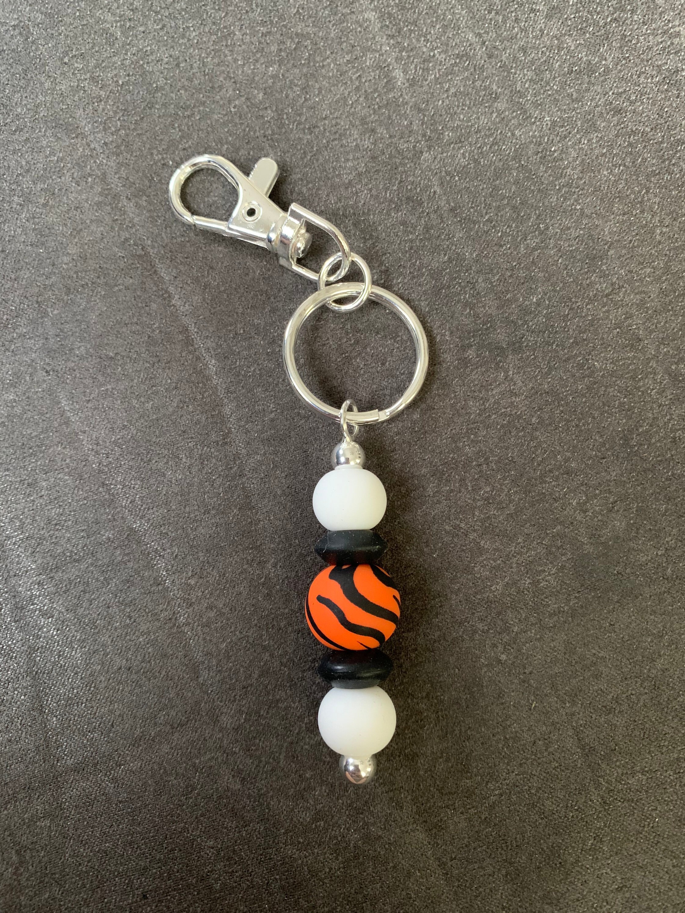 Silicone Beaded Keychain Silicone Beaded Backpack Tag Silicone Beaded ...