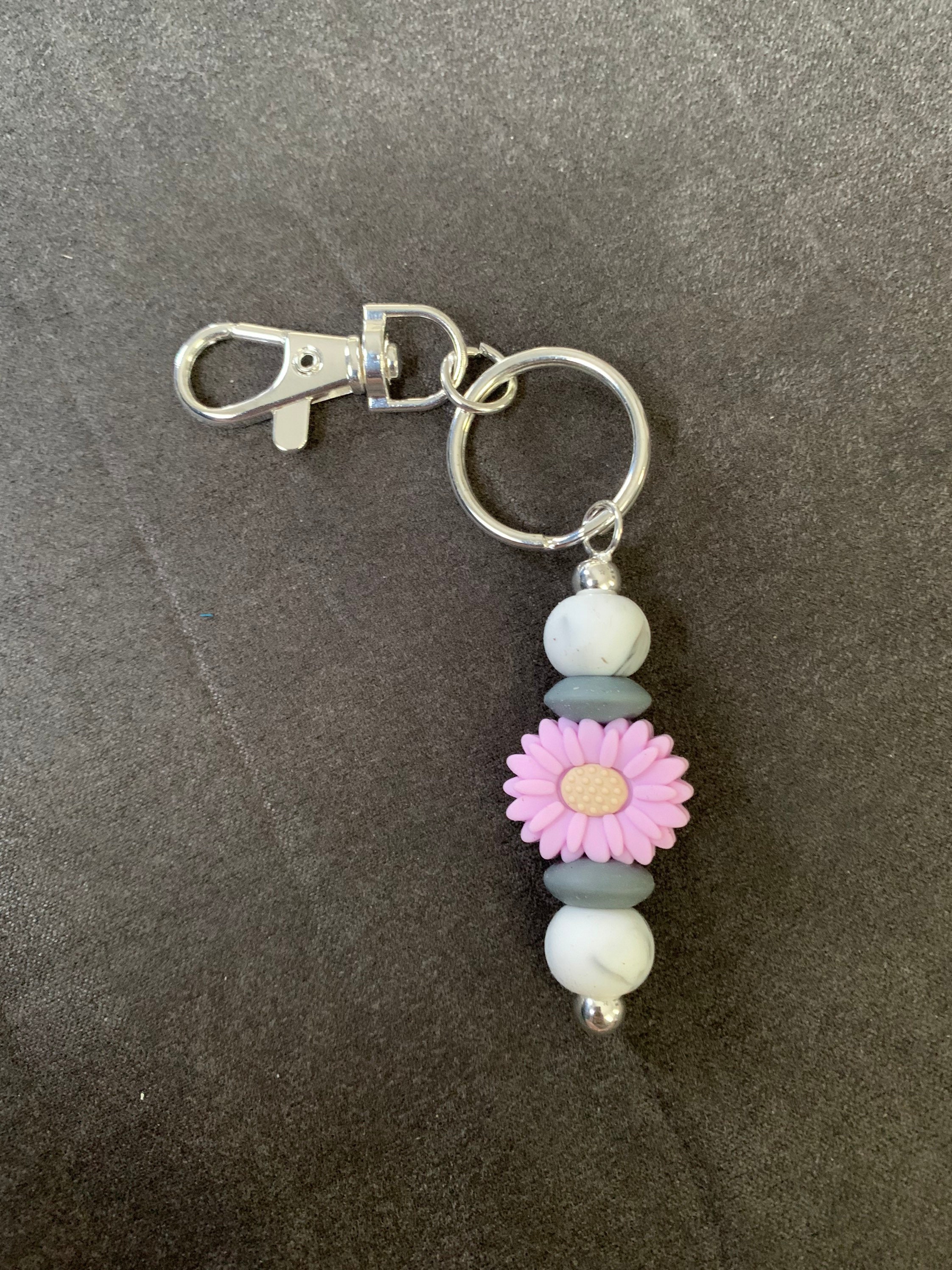 Silicone Beaded Keychain Silicone Beaded Backpack Tag Silicone Beaded ...