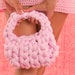 The Mel Mini Chunky Knit Crochet Handmade Bag (multiple Colors) - Etsy
