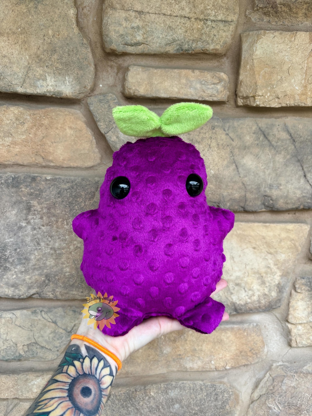Jumbo Berry Plushie// Raspberry Plush// Blackberry Plush// Beanie Pal ...