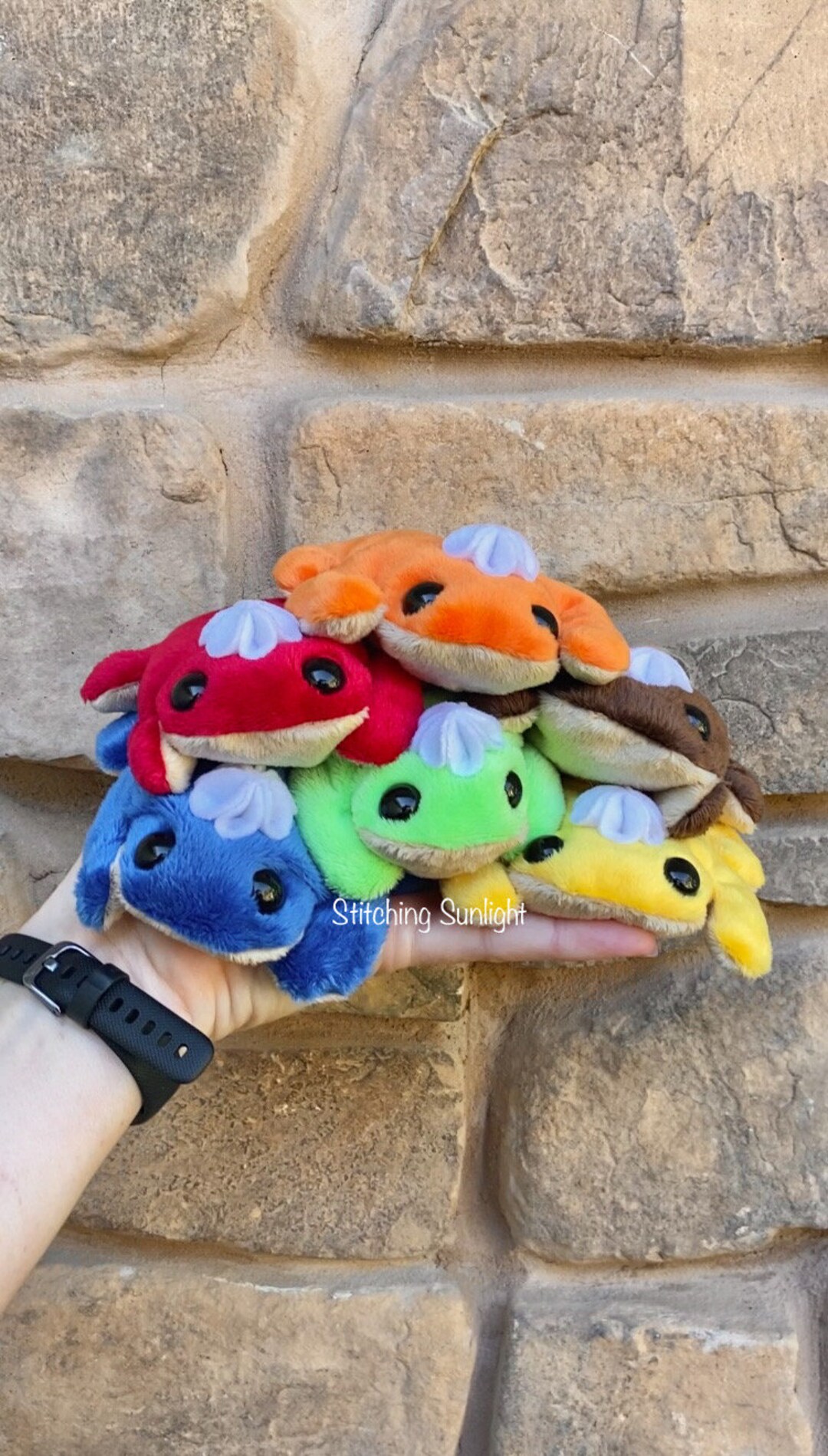 Made to Order Frog Plush Pie Series// Pocket Frog Plushie// Bean Bag ...