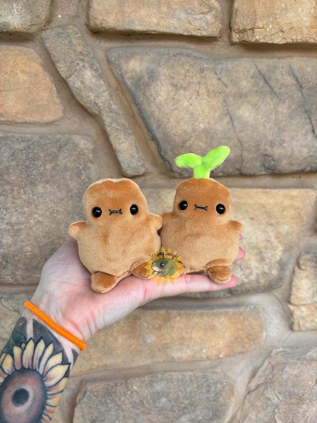 Stretchy Existential Dread Potato Plush// Potato Plushie// Beanie Pal ...