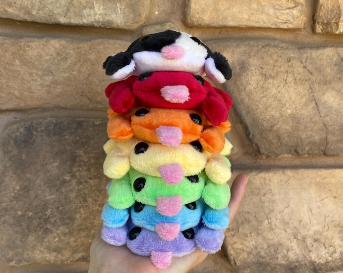 Mlem Frog Plush// Pocket Frog Plushie// Bean Bag Frog - Etsy