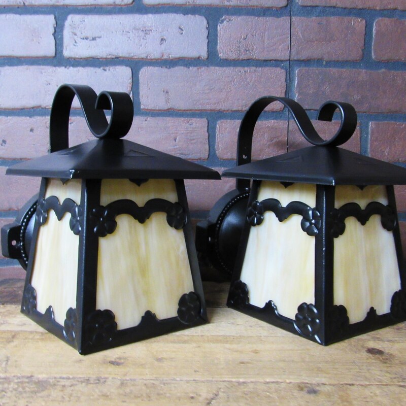 Antique Porch Light - Etsy
