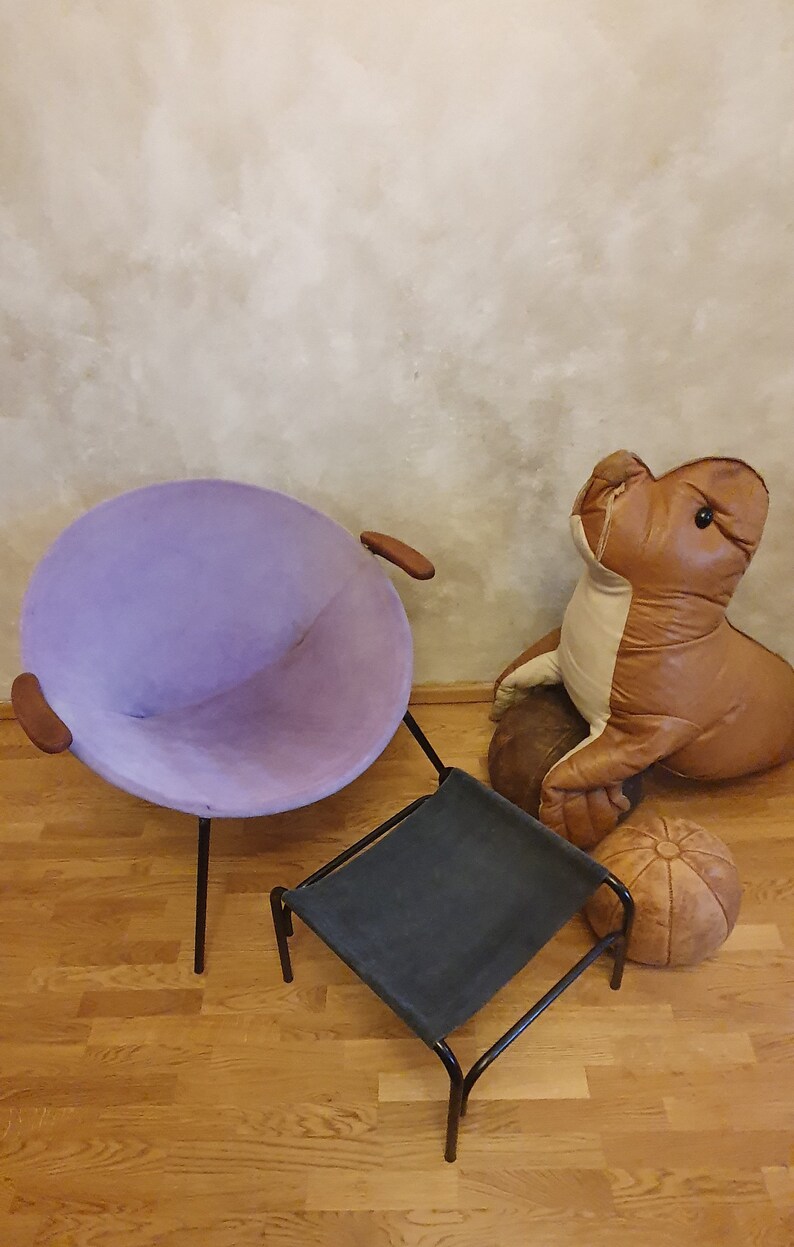 Orig. Balloon Chair Stool Hans Olsen Denmark Lea Design - Etsy