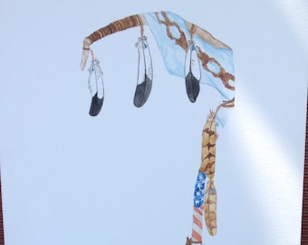 Native Coup Feather - Etsy