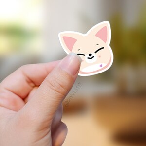 SKZ Stray Kids Skzoo Character Chibi Marshmallow Sticker | Laminated ...