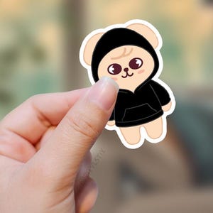 SKZ Stray Kids Skzoo Character Hoodie Sticker | Laminated Die Cut Vinyl ...
