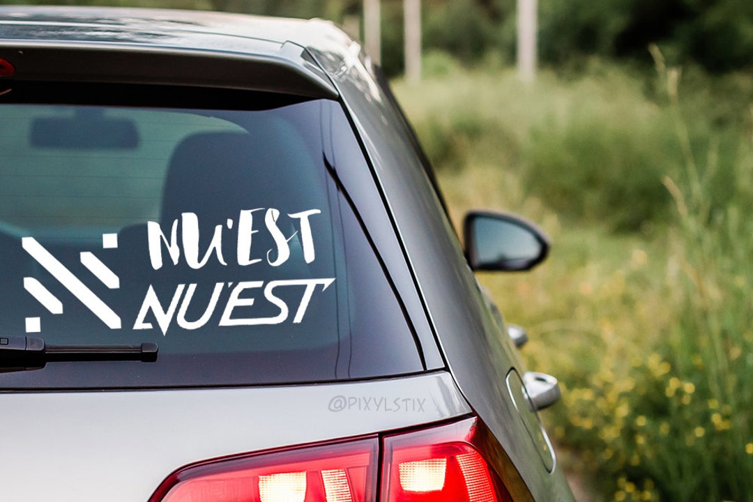 NUEST Logo Vinyl Decal - Etsy