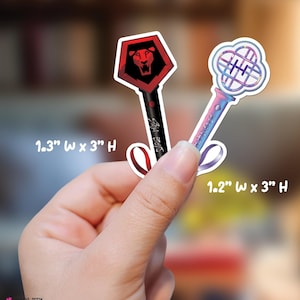 KPDH | Kpop Demon Hunters | Huntrix Saja Boys Derpy Sussie Stickers ...