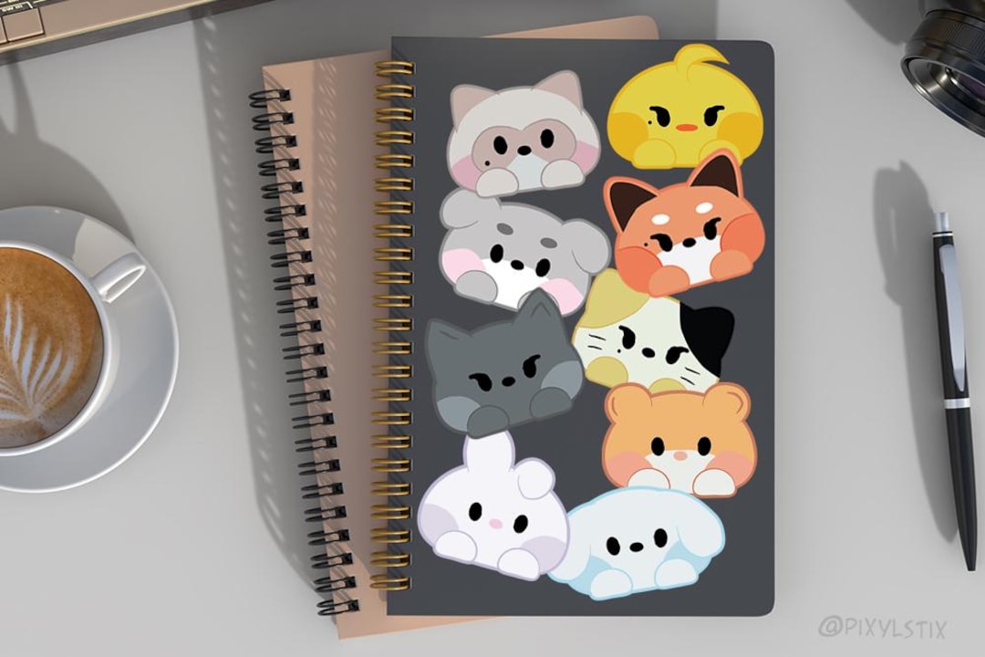 ZB1 Zerobaseone Zeroni Peek Sticker | Laminated Die Cut Vinyl | Kpop ...