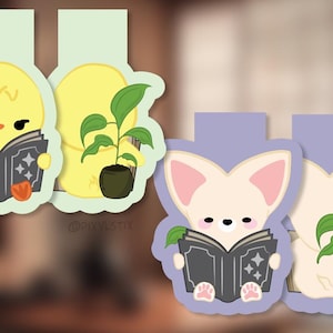 SKZ Stray Kids Skzoo Character Bookmark | Magnetic | Bookish Gift ...