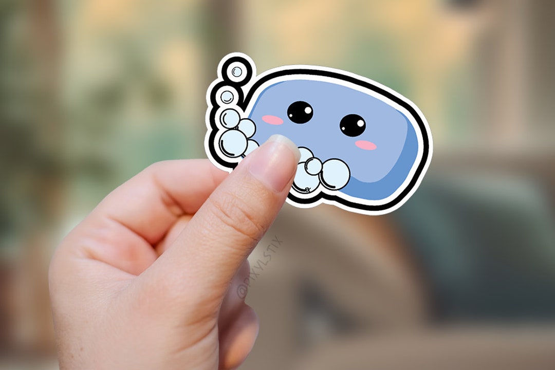Soap and Bubbles Sticker | Laminated Die Cut Vinyl | Self Care ...