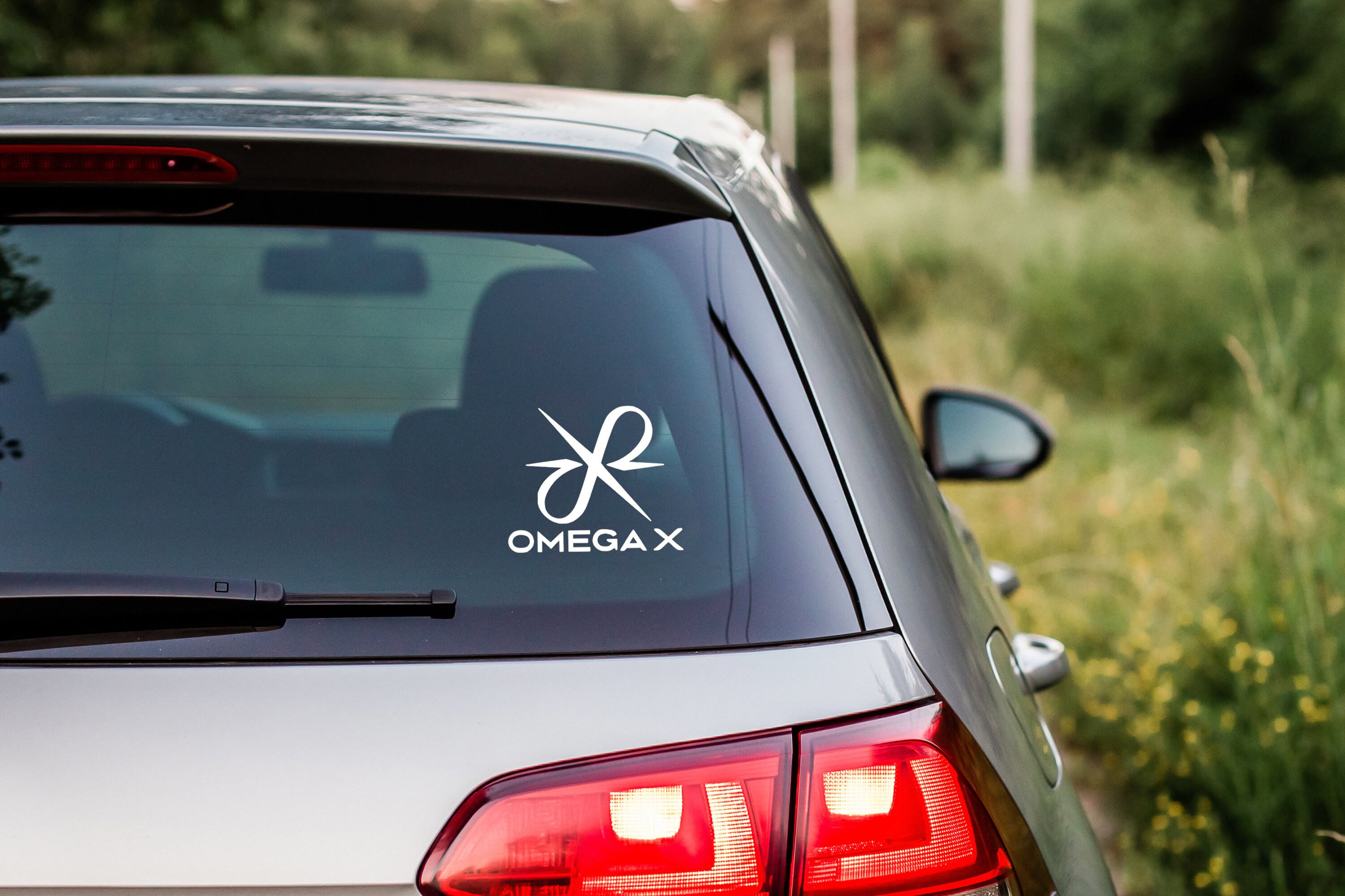 Omega X Logo Vinyl Car Decal - Etsy