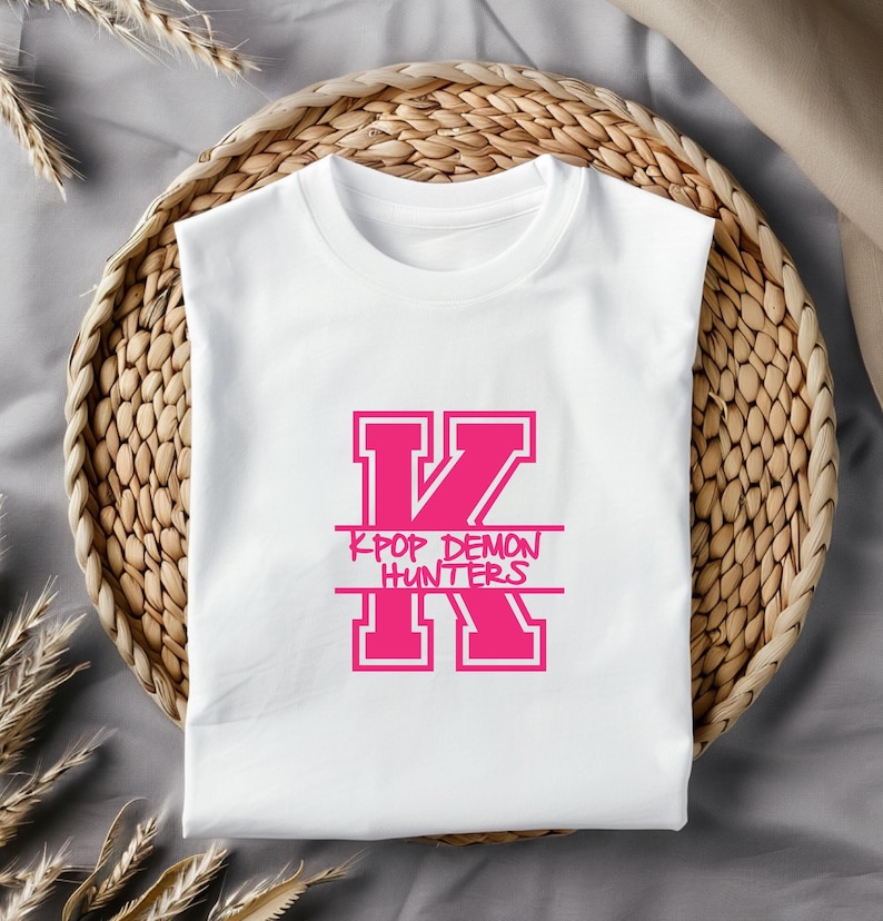 KPDH | Kpop Demon Hunters Varsity Monogram Vector Files | Svg, Png, Jpg ...