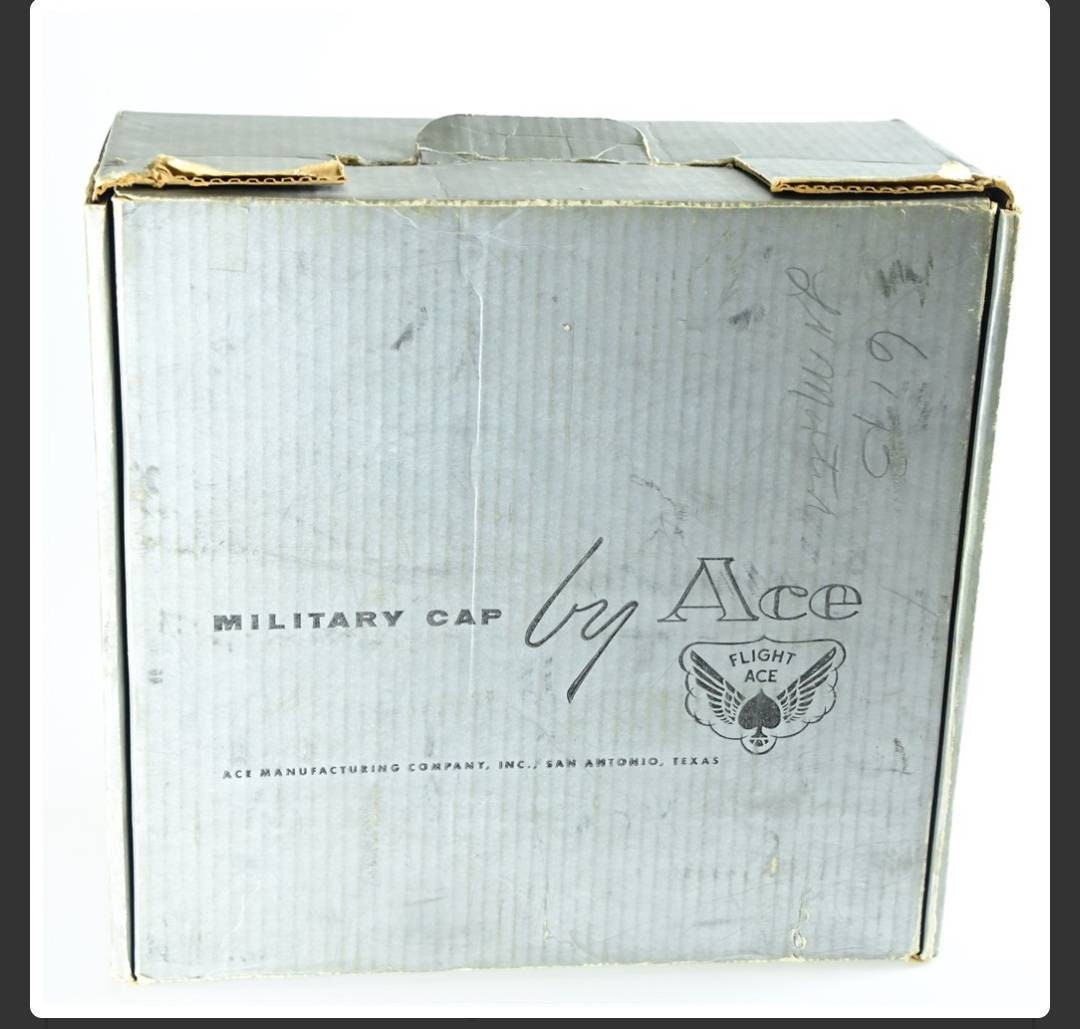 Vintage Military Cap by Ace Flight Ace - Etsy