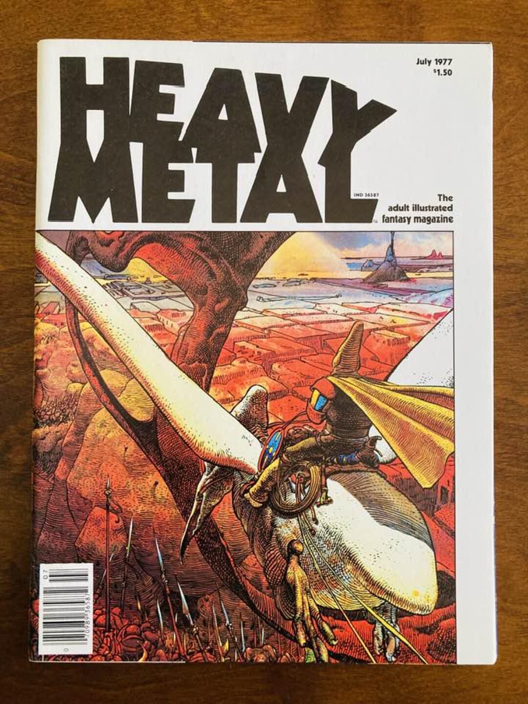 Heavy Metal Magazine Vol.1, No.4, JULY, 1977 - Etsy