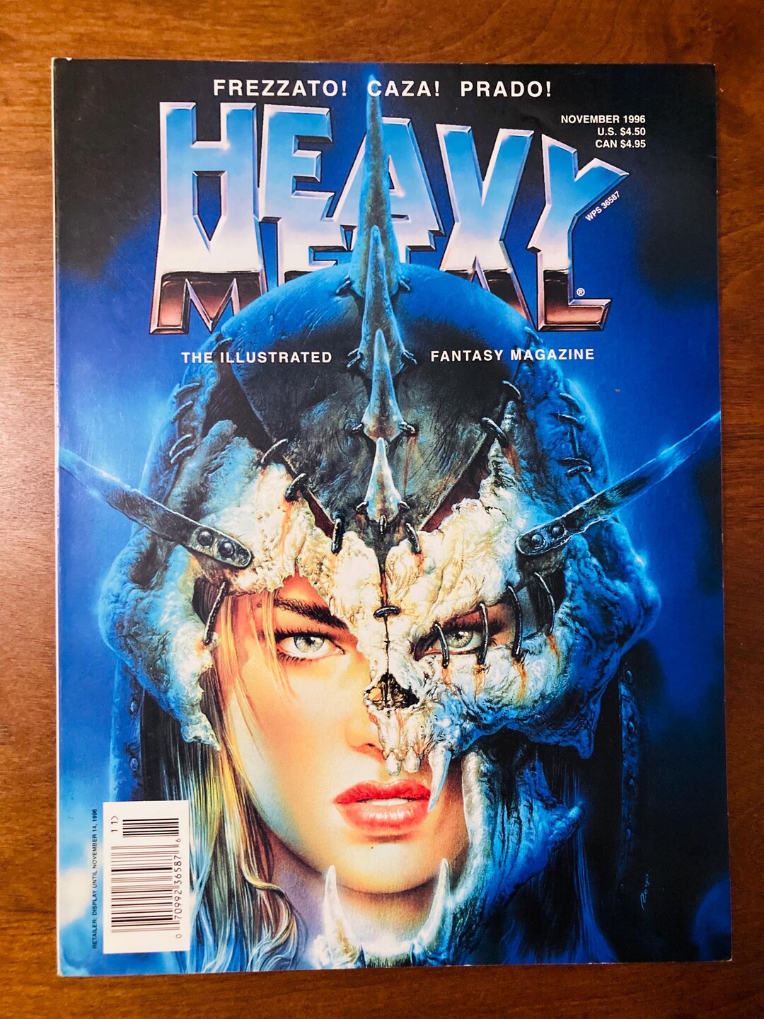 Heavy Metal Magazine Vol.20 , No.2 , May 1, 1996 - Etsy