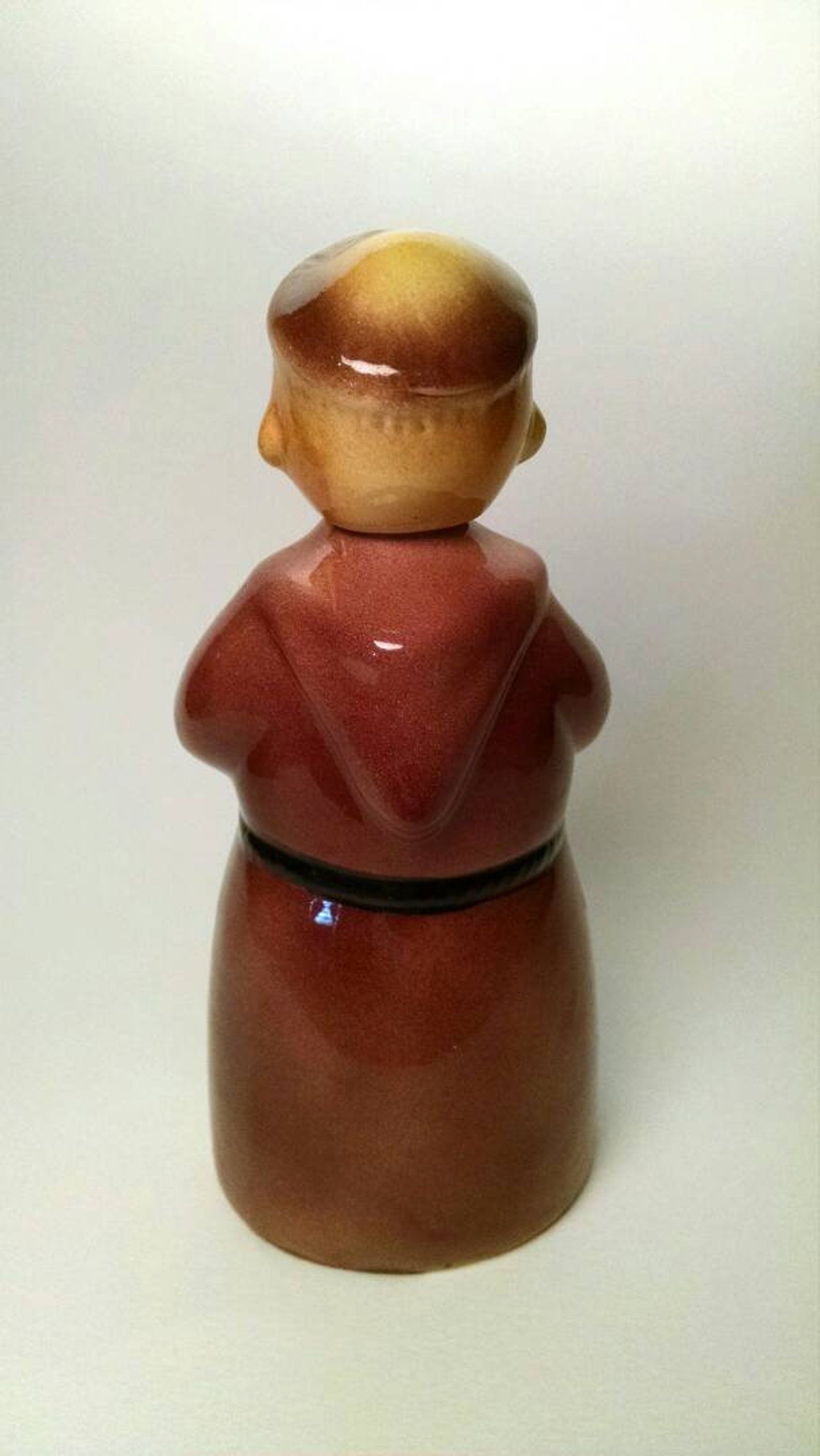 1950's Ceramic Monk Decanter. - Etsy