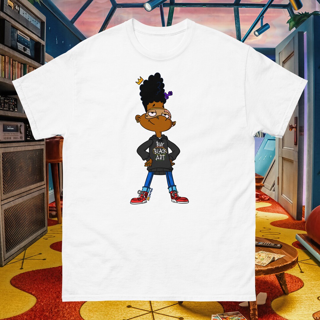 Gerald/ Hey Arnold T-shirt-- 90's Cartoons, Unisex Sizing, Nickelodeon ...