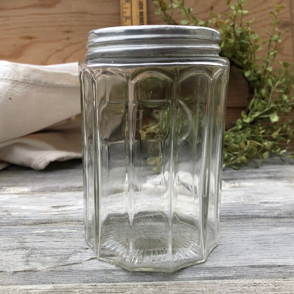 Glass Tea Jar - Etsy
