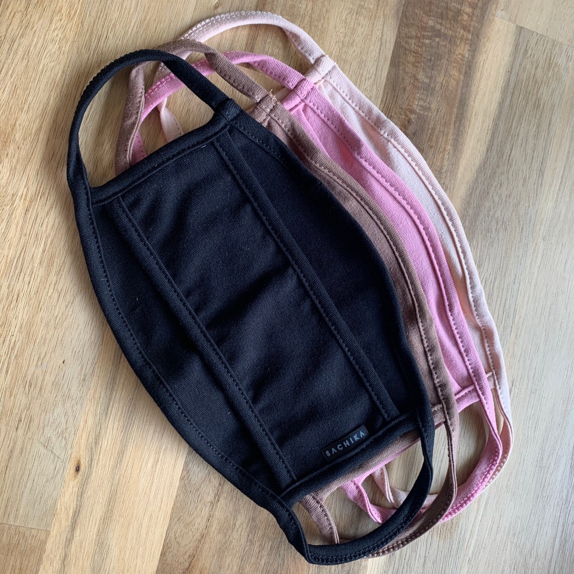 Straw Hole Cotton Jersey Face Mask W/ Nose Wire, Made in USA Opening ...