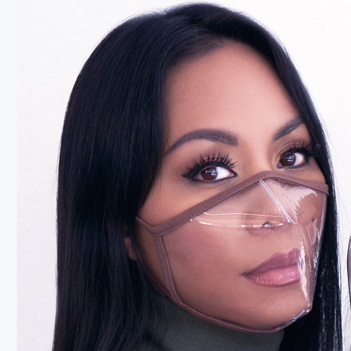 Bundle of 5 Clear Face Masks great for gift for your loved | Etsy