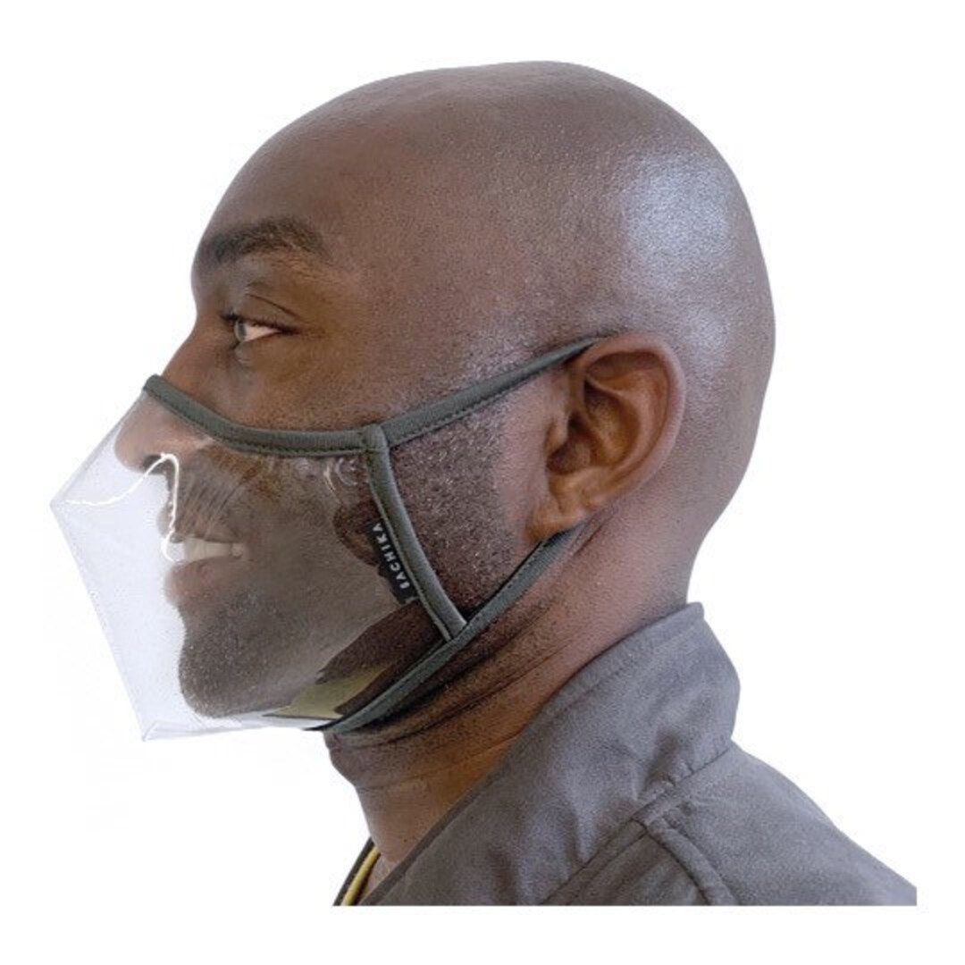 High Quality 100% Clear Transparent Face Mask THE REVEAL for Lip ...