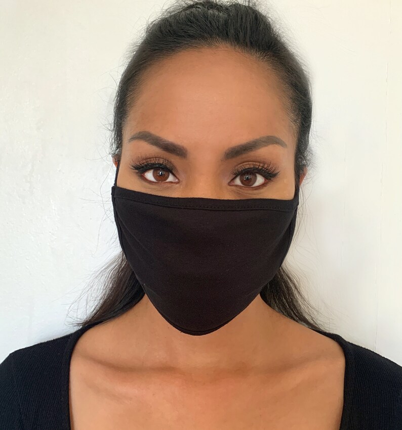 Softest Organic Bamboo Jersey Protective Face Mask Washable - Etsy