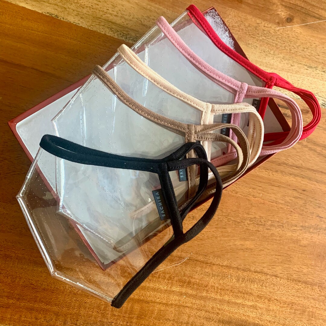 Bundle of 5 Clear Face Masks, Great for Gift, for Your Loved Ones ...