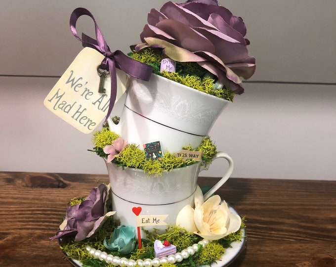 Alice in Wonderland Mad Hatter Tea Party Centerpiece - Etsy