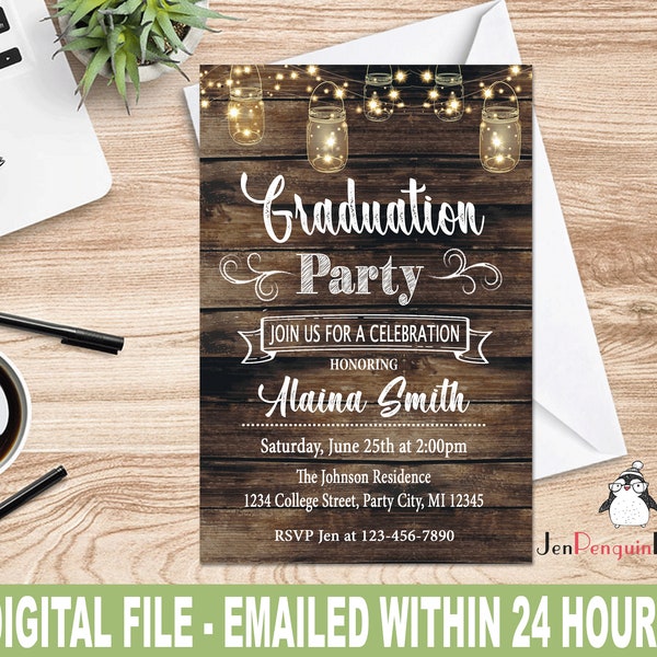Rustic Graduation - Etsy