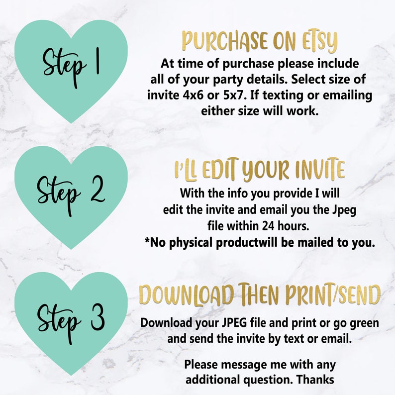 Boys Birthday Party Invitation, Number, Personalized, Digital, Any Age ...