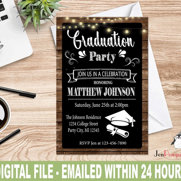 Rustic Graduation - Etsy