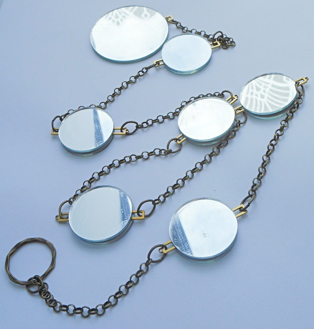 Hanging Mirrors or Mirror Suncatcher for Sheltered Garden - Etsy