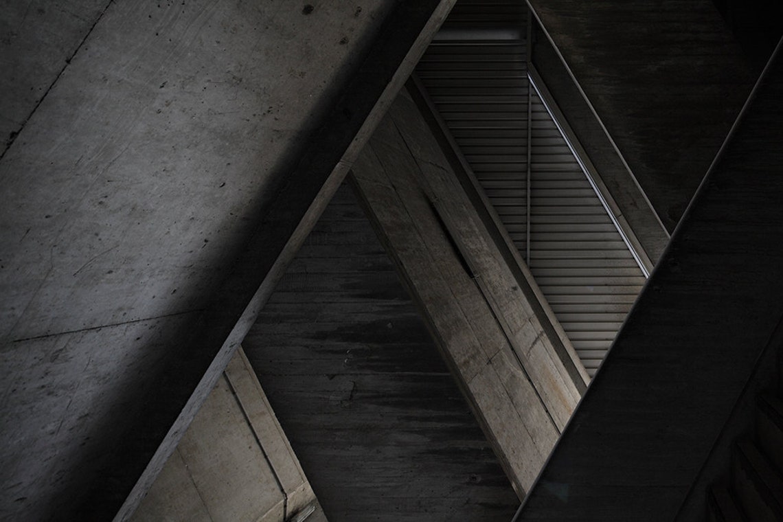 Abstract Photography of Stairs in a Concrete Building in Paris - Etsy