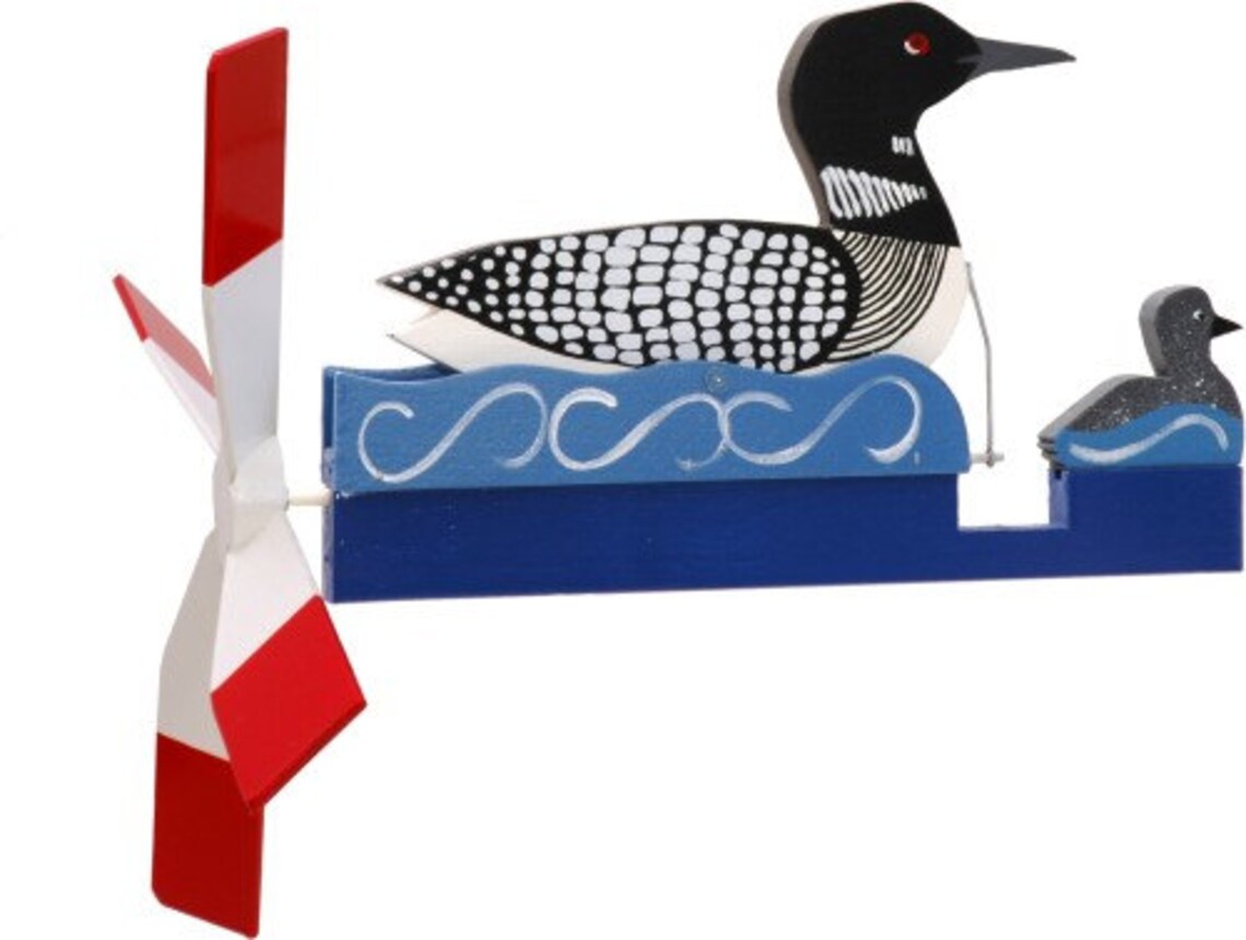 Loon With Baby | Etsy