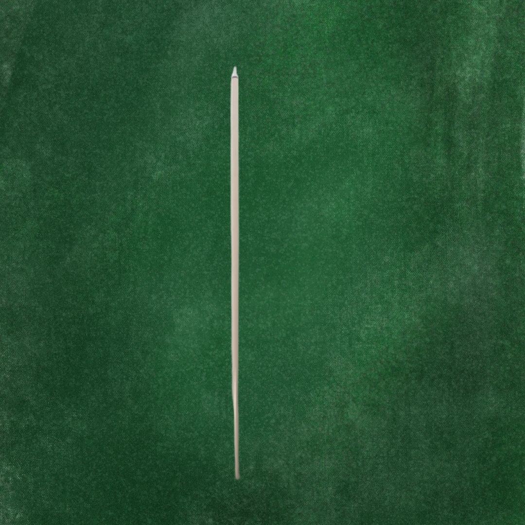 46" Silver Garden Stake - Etsy