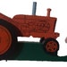 Orange Tractor - Etsy