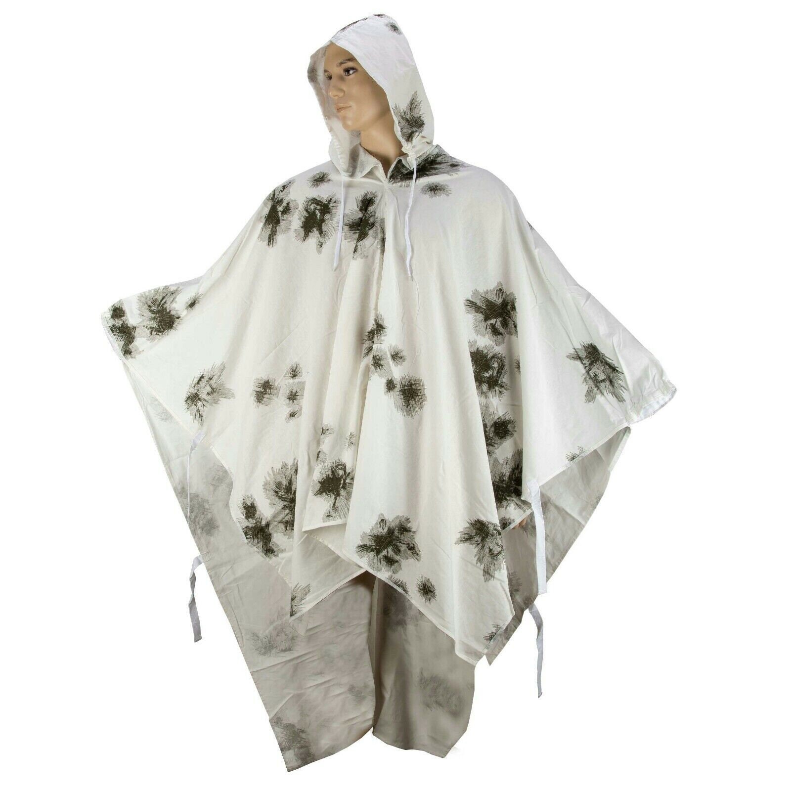 Vintage New/unissued German Army Bundeswehr Snow Camo Poncho Military ...