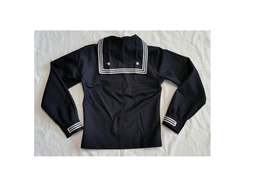 Vintage 70s to 80s New Old Stock/unissued US NAVY Military Surplus Wool ...
