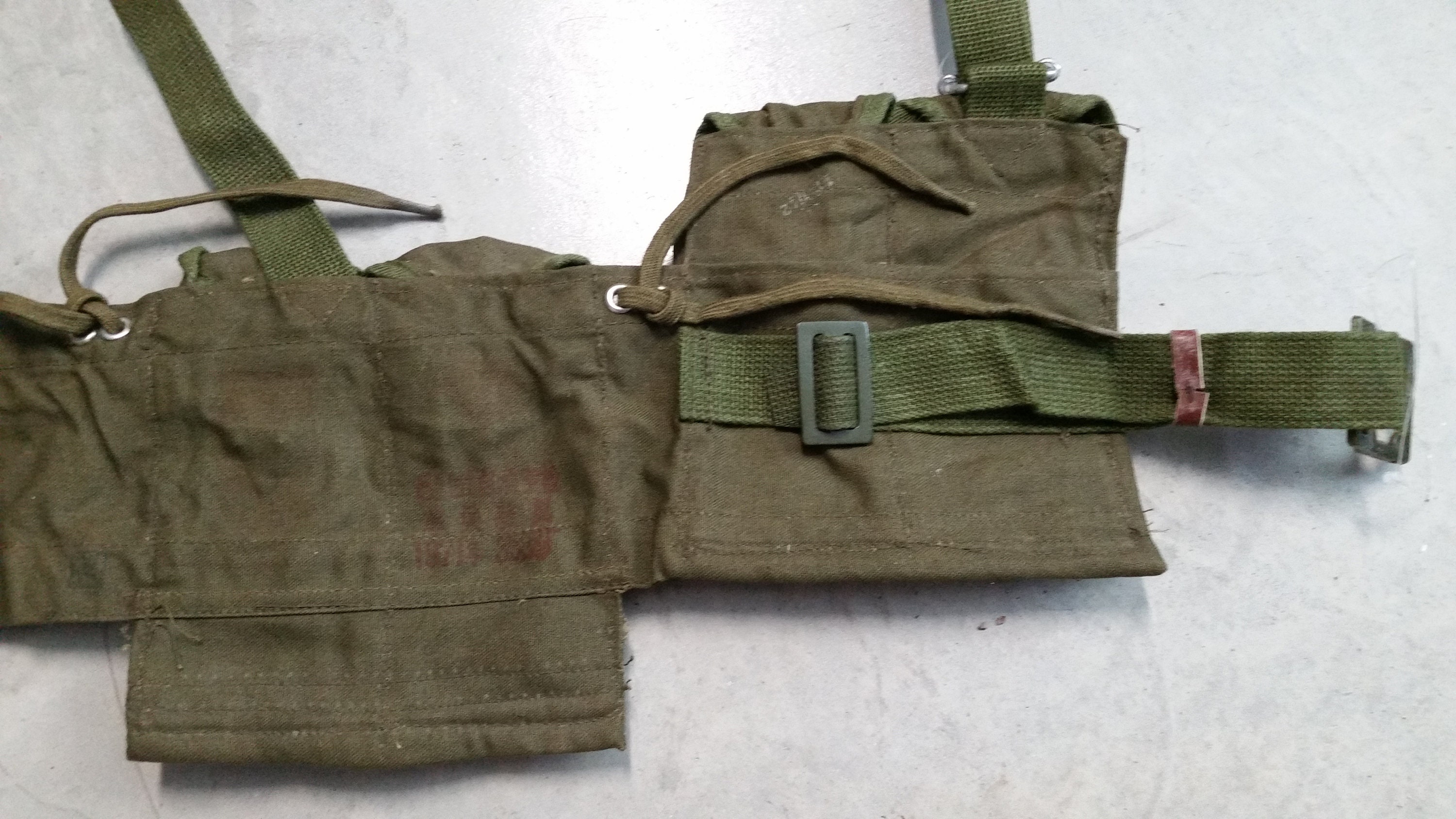Vintage Vietnam War Era Chicom Chinese Type 63 / 56 SKS Chest Rig 7.62 ...