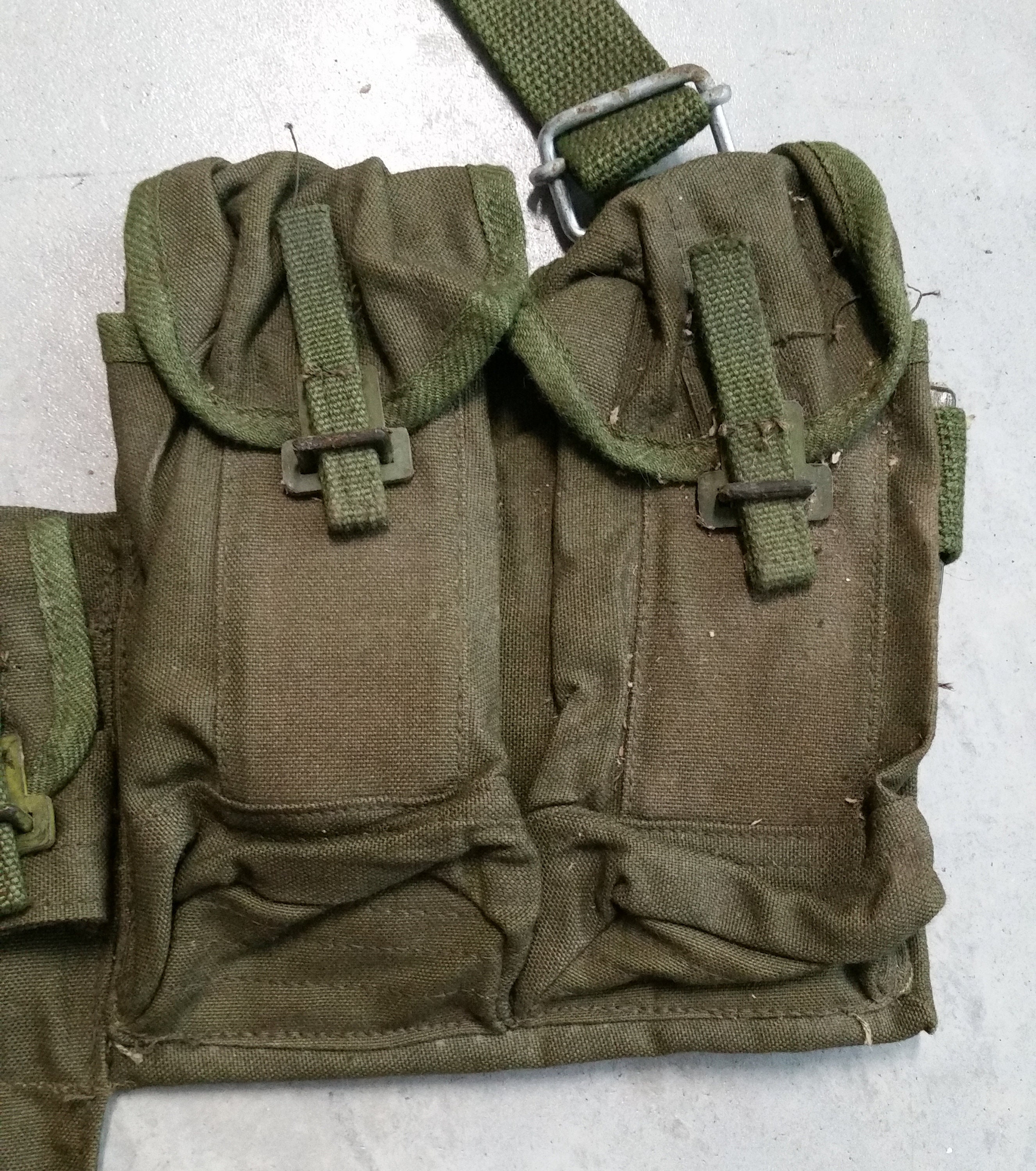Vintage Vietnam War Era Chicom Chinese Type 63 / 56 SKS Chest Rig 7.62 ...
