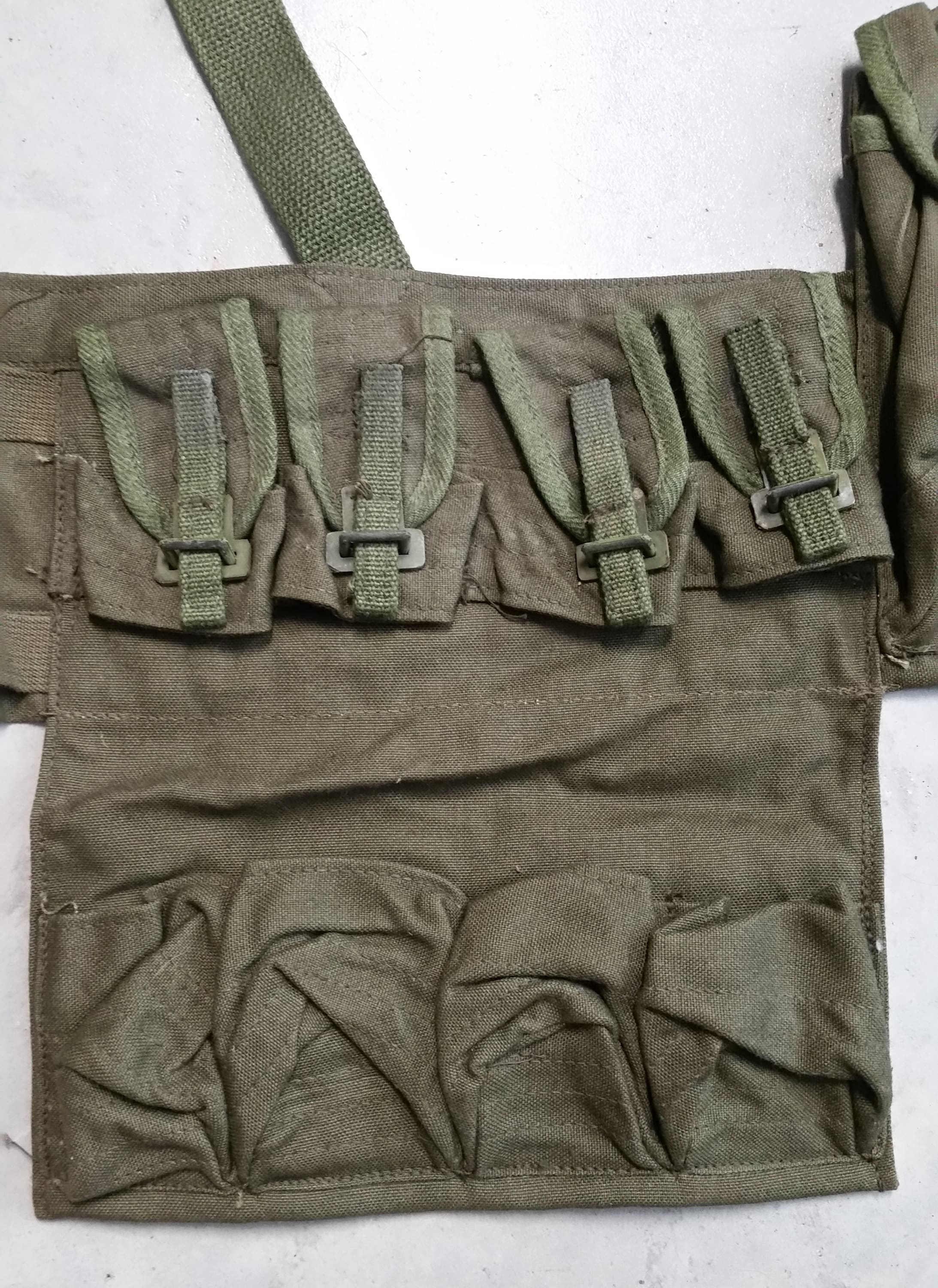 Vintage Vietnam War Era Chicom Chinese Type 63 / 56 SKS Chest Rig 7.62 ...