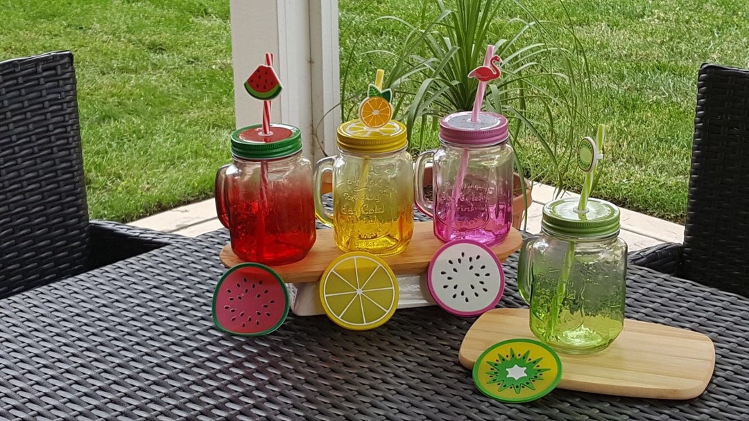 Colored Mason Cups - Etsy