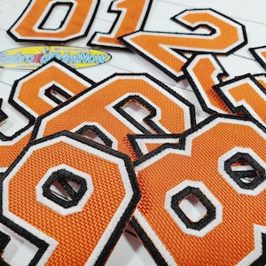 10 Twill Number for Uniform or Jersey 3 Colors - Etsy