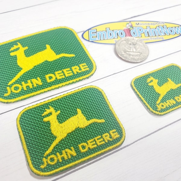 John Deere Yellow Sticker - Etsy