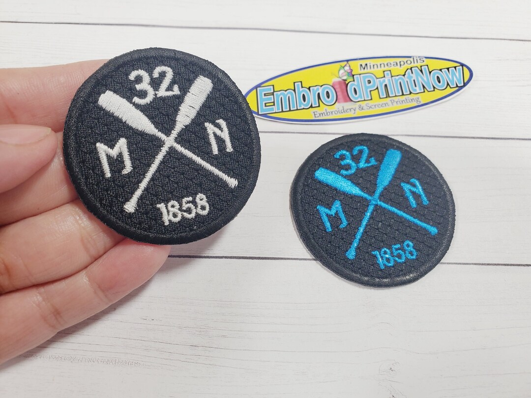 MN Homeland Embroidered Patch: Minnesota Pride, Custom 2x2 Inch - Etsy