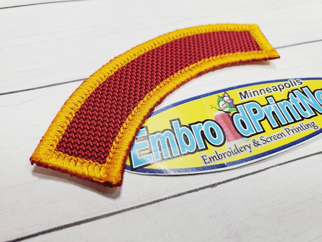 Faux Merrow Patch Border: 4x1.50 Embroidery File (DST EXP PES) - Etsy