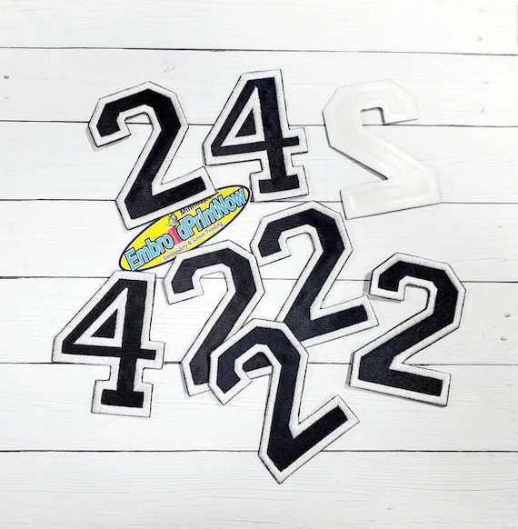 4 Twill Number for Uniform or Jersey - Etsy